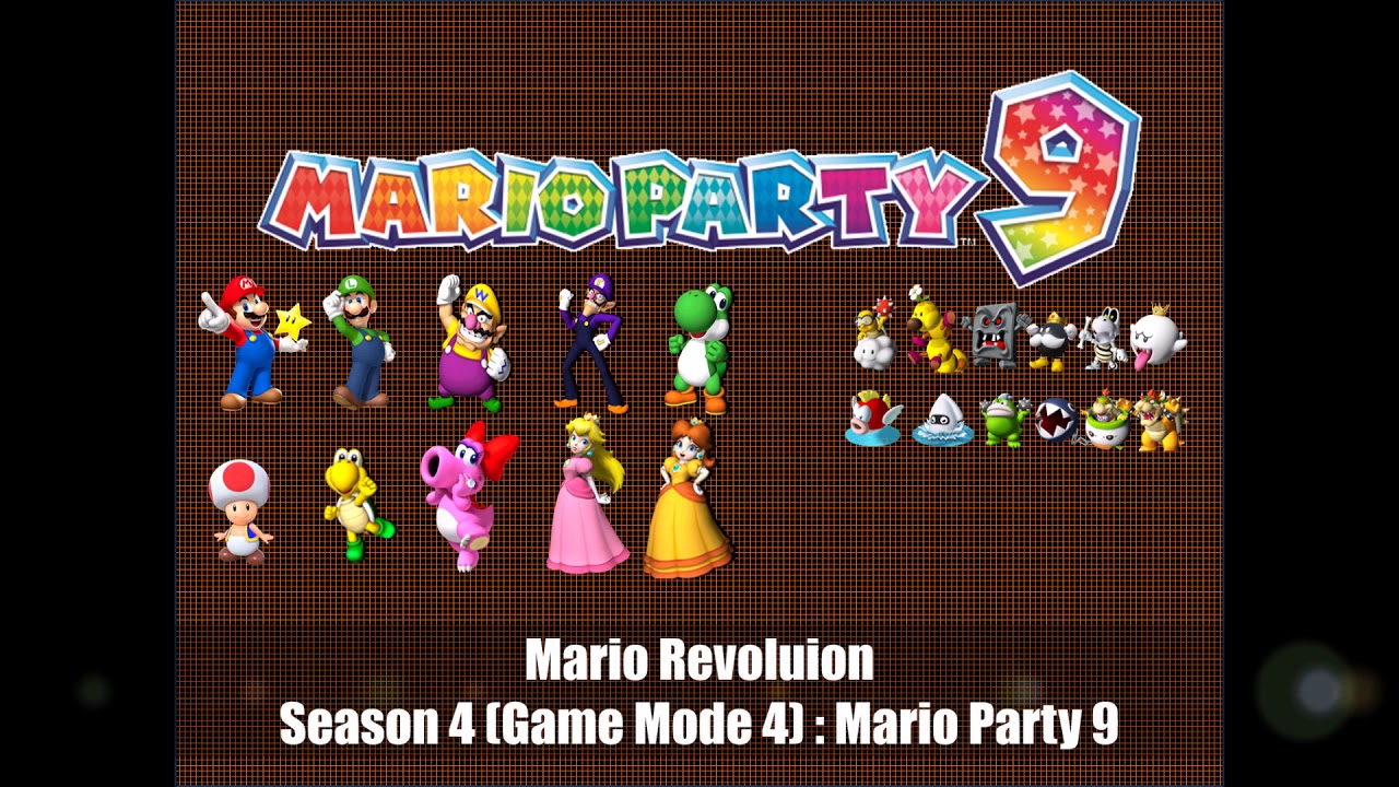 Mario Party 9 Cover