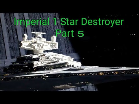 Star Wars Imperial 1 Star Destroyer- Completed model.