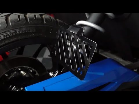 Polaris Slingshot Lower Shock Mount License Plate Relocator Kit