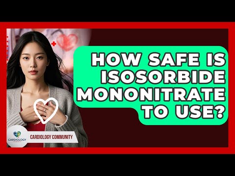 How Safe Is Isosorbide Mononitrate To Use? - Cardiology Community