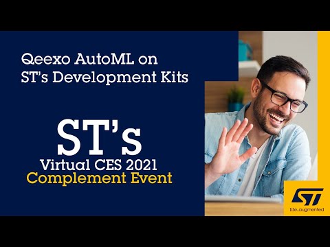 CES 2021 Complement Event: Qeexo AutoML on ST's Development Kits