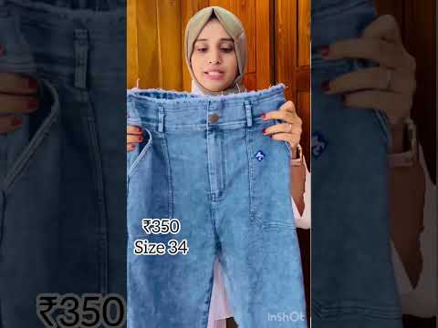 QUALITY JEANS FROM MEESHO JUST ₹ 350. #meesho #meeshohaul #trending #youtubeshorts #haul #shorts