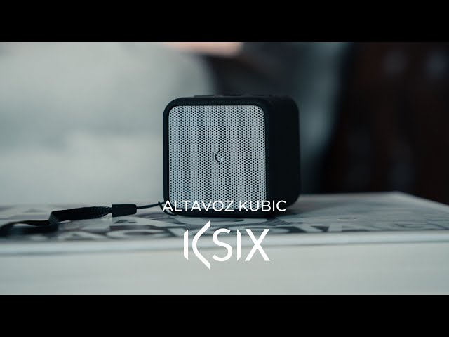 Ksix Kubic Box Altavoz Portátil Bluetooth Negro | PcComponentes.com