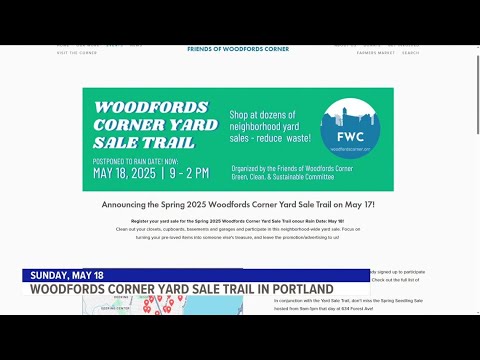 Portland's Woodford's Corner hosts spring Yard Sale Trail Sunday
