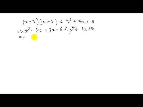 Solve each inequality algebraically. (x-3)(x+2)x^2+3 x+5