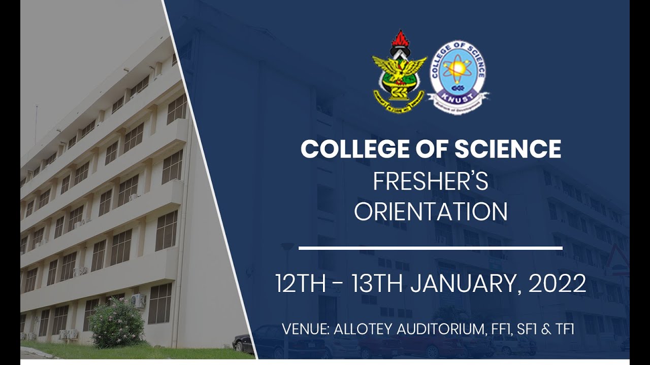 College Of Science Orientation '22