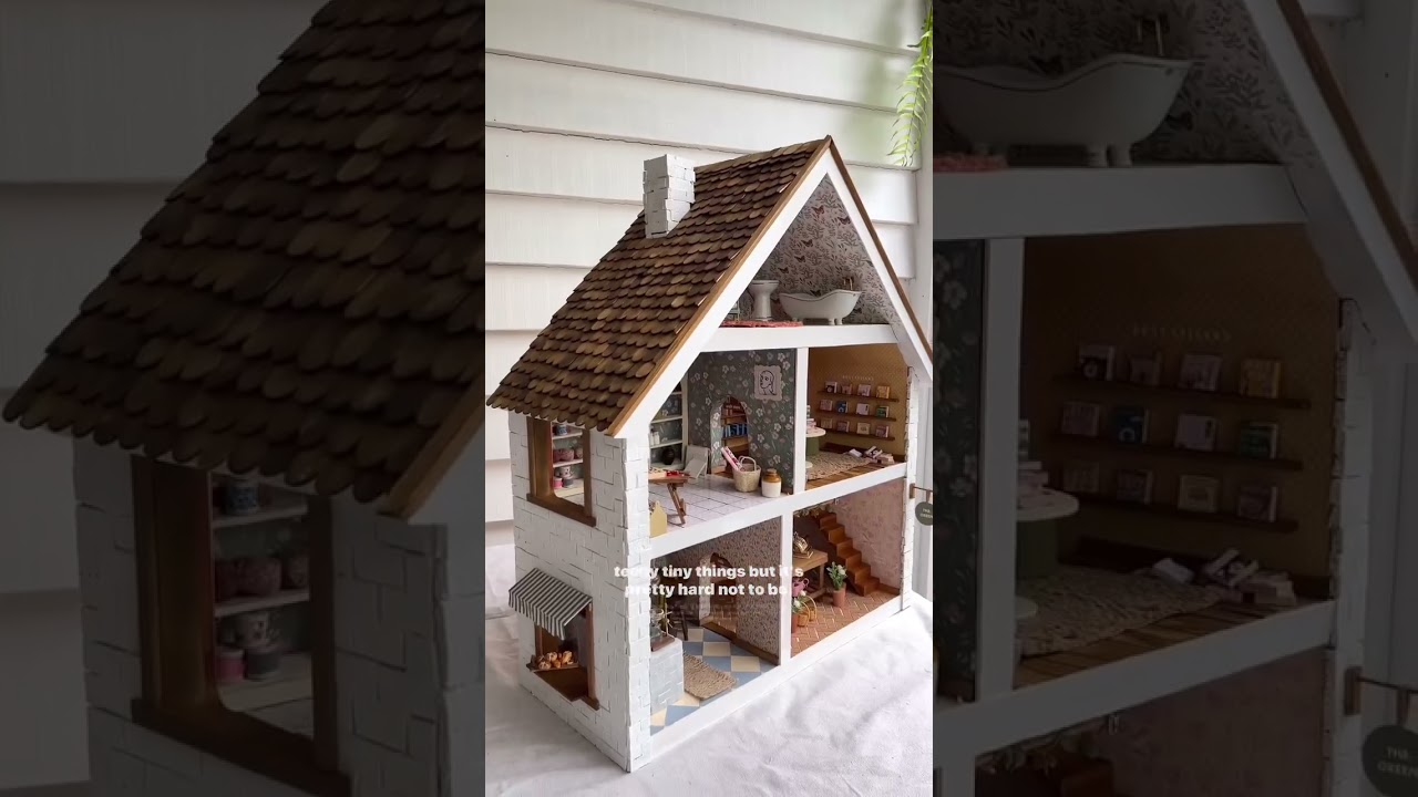 DIY your own dollhouse and miniatures #miniatures #diy #dollhouse