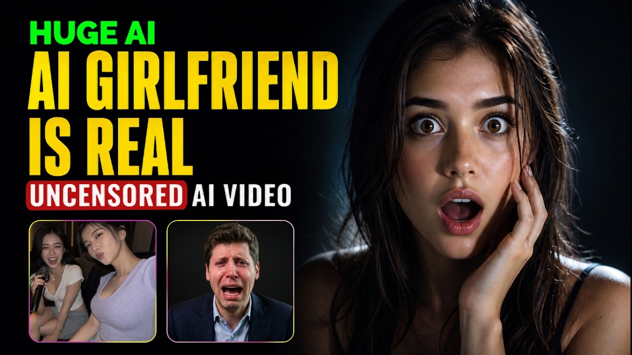12M Context AI, #1 Open Image Generator, Uncensored ai Video, Robot Girlfriends — HUGE AI