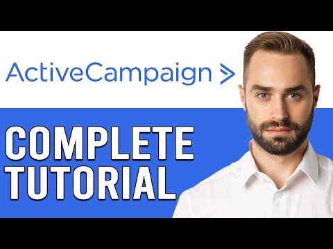 How To Use ActiveCampaign For Beginners In 2024 (ActiveCampaign Complete Tutorial)