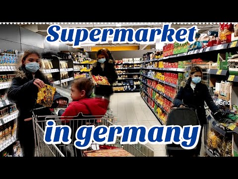 SUPERMARKET IN GERMANY/ALDI/KAUFLAND