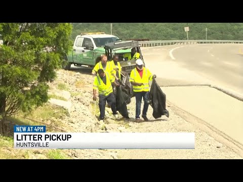 Huntsville officials looking to reduce litter in city