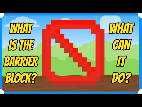 What Is The Barrier Block & What Can It Do? [Minecraft Bedrock Edition]