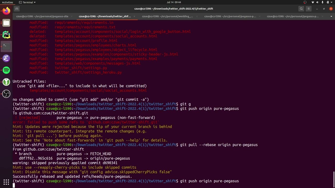 Upgrading your project's Pegasus version (live coding demo)