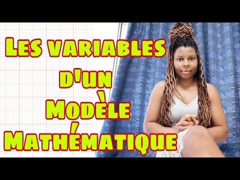Définitions des variables des modèles mathématiques
