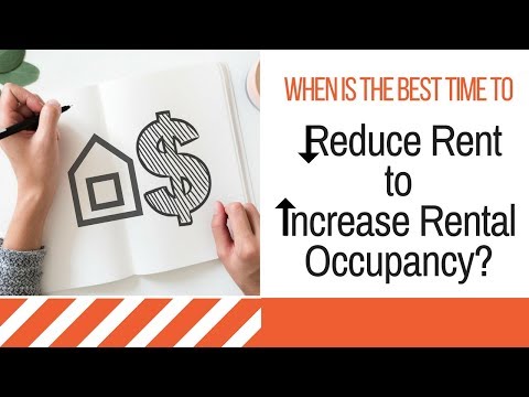 When is the Best Time to Reduce Rent to Increase Rental Occupancy?