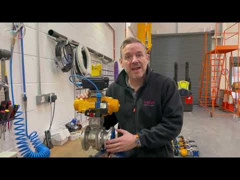 Worcester Ball Valve, Hytork Actuator & Westlock Switchbox - Behind the Scenes at Valve & Process 30