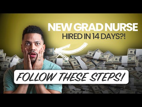 5 New Grad Nurse Job Tips for 2023 | How to find your first nursing job