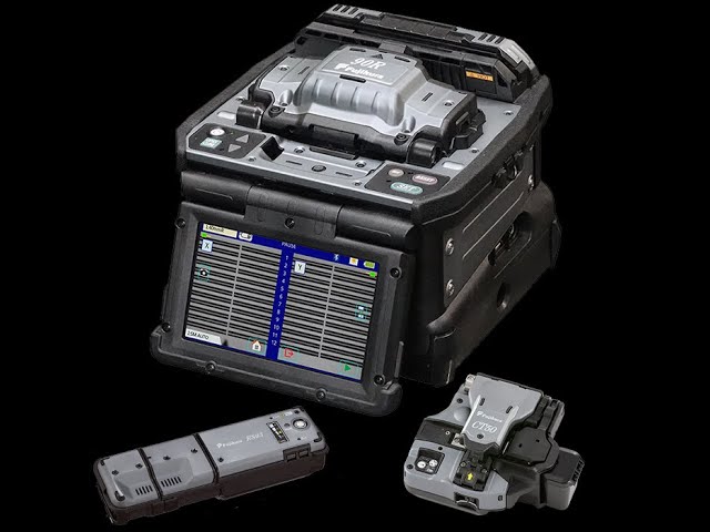 Fusion splicer splicing machine ribbon fiber - Fujikura 88R 12 ribbon ...