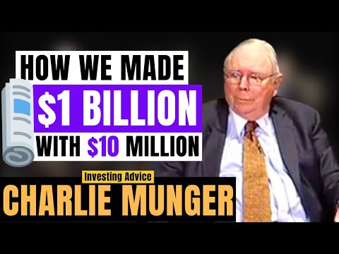 Charlie Munger on How We Made $1 Billion with $10 Million? | Caltech 2008 【C:C.M Ep.244】