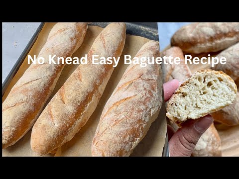 Easiest French Baguette Recipe