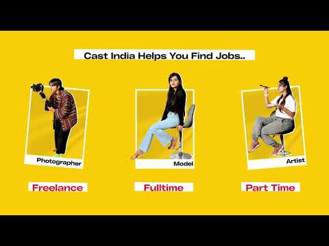 We Have Creative Jobs for You | Freelance, Full-time, Part-time work Opporunities | Cast India