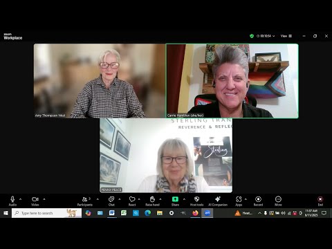 Zoom Chat about the Sterling Trantham exhibit at the Mad Hatter Gallery