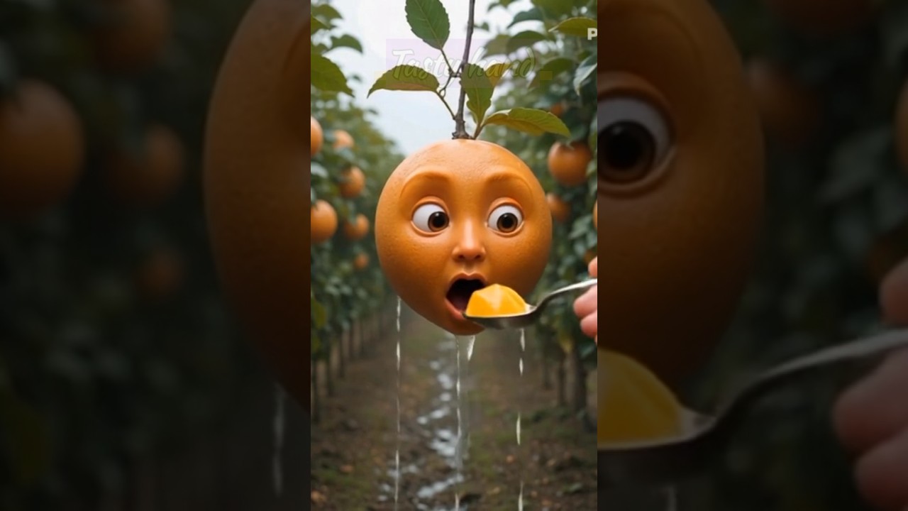 Orange Fruit Animation | Cute & Funny 3D Orange