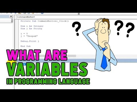what is variable in programming language