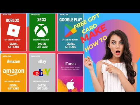 Gift card generator