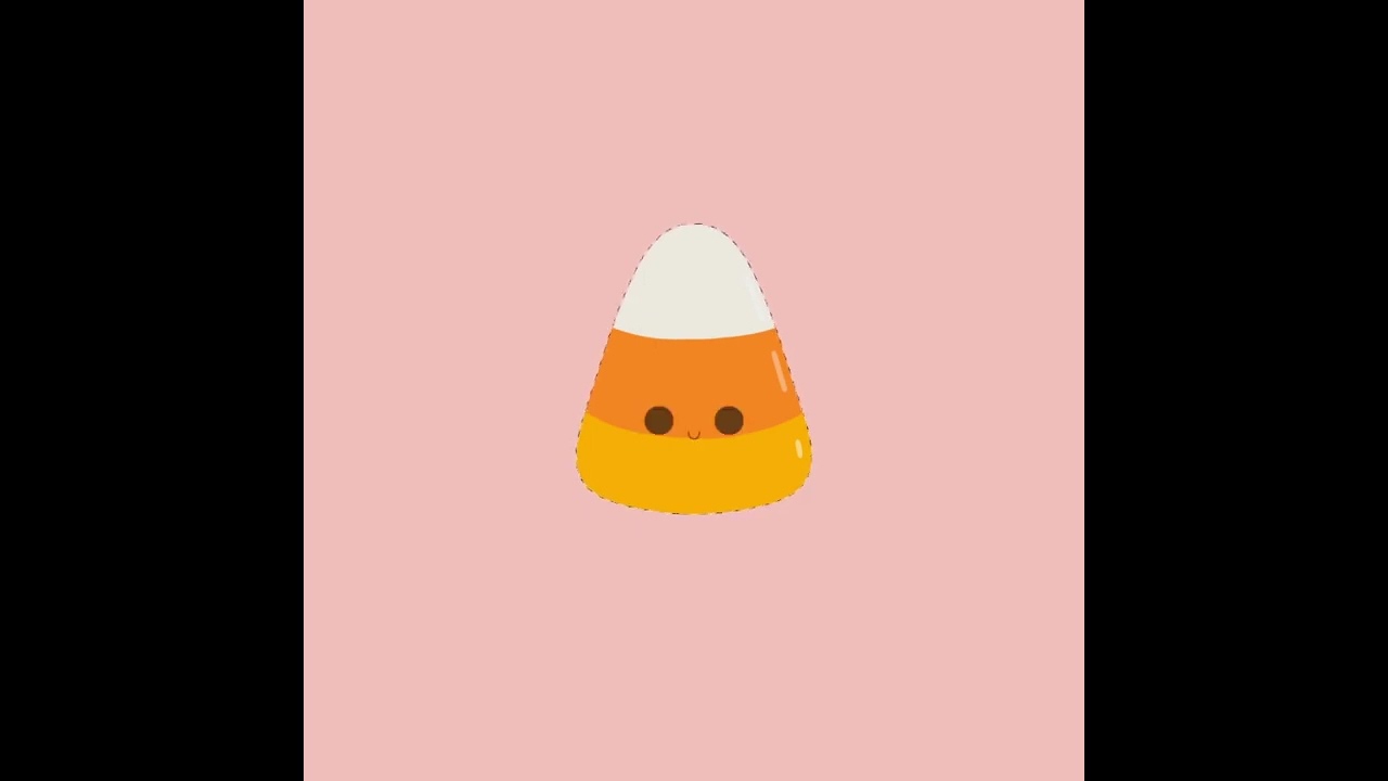 Cute candy corn 🕸 |#shorts_ #digitalart #scary
