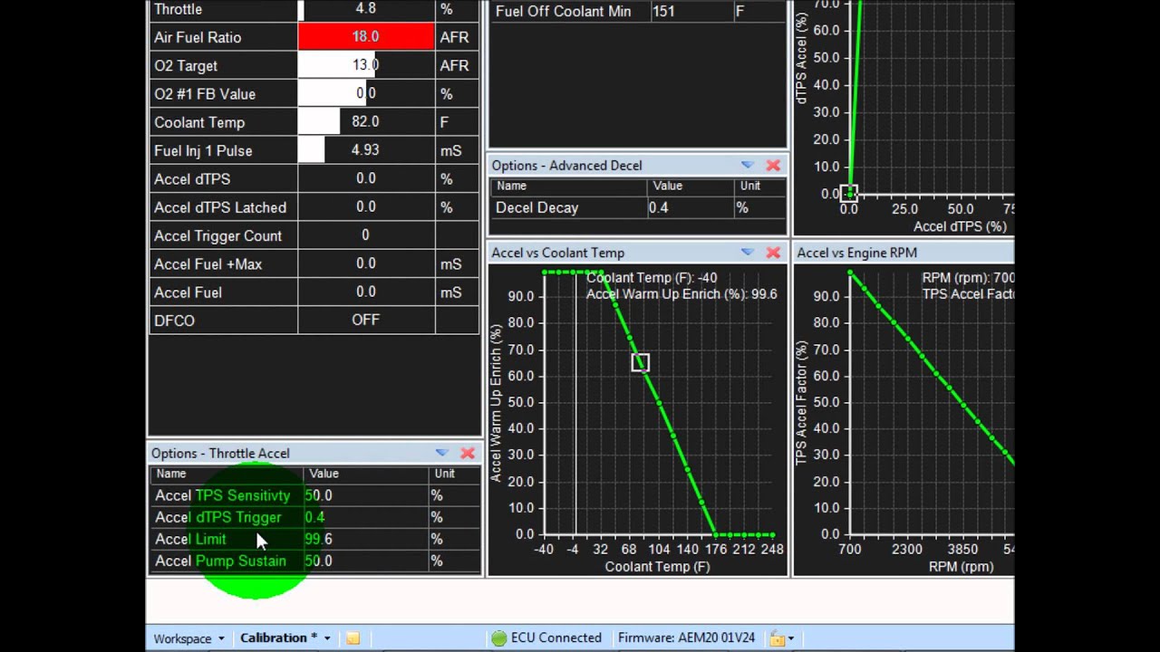 Radium EMS Tutorial: AEMTuner Fuel Trims