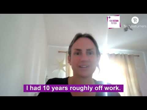 What does the 'Your Return to Tech' programme mean to Abi? | Tech Returners