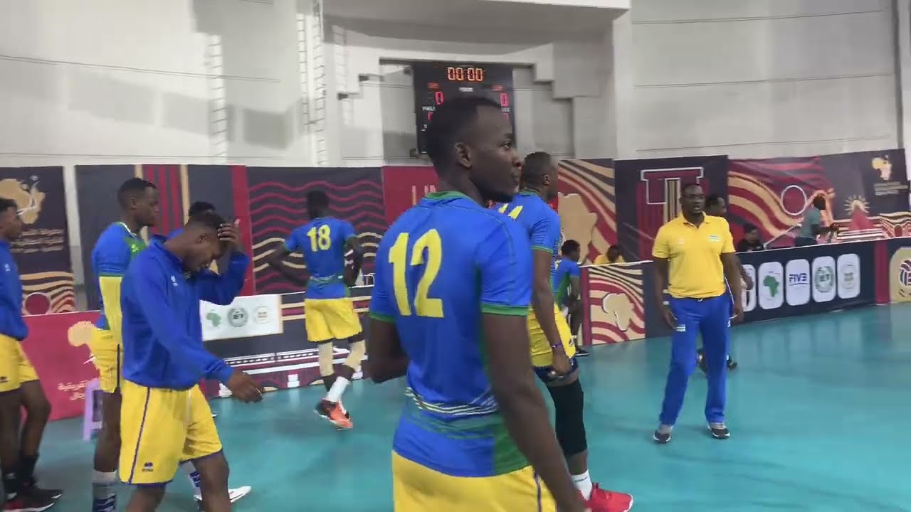 RWANDA VOLLEYBALL 3 - GAMBIA VOLLEYBALL | AFRICA VOLLEYBALL NATIONAL ...