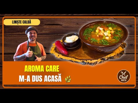 CIORBA DE LEGUME din gradina: Așa Făcea Bunica👵✨