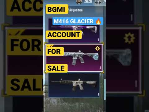 BGMI ACCOUNT FOR SALE | 💙 M416 GLACIER ACCOUNT ❤️🔥 | #shorts #bgmiaccountforsell #bgmi #shortsfeed