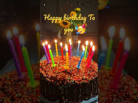Happy birthday To you Songs πBest Birthday WhatsApp Status 2021 #ShortsVideo