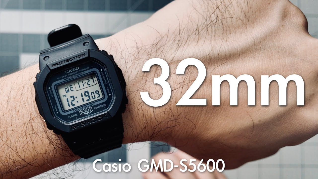 A Smaller G-Shock Square That Isn't a Baby G (Casio GMD-S5600 Review)