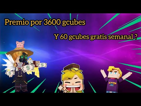 Premio de 3600 gcubes y eventos semanales de 60 gcubes y más !!! 🦙🍿⭐🎄