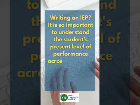 IEP Goals tip