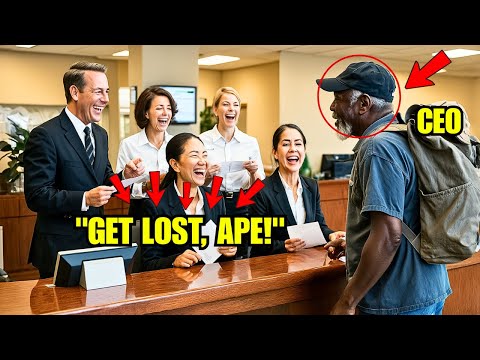 Old Black Man with a Sack Claims Bank Ownership—They Laughed Until They Regretted It.