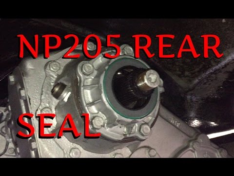 NP205 rear seal replacement - First Gen Dodge Cummins