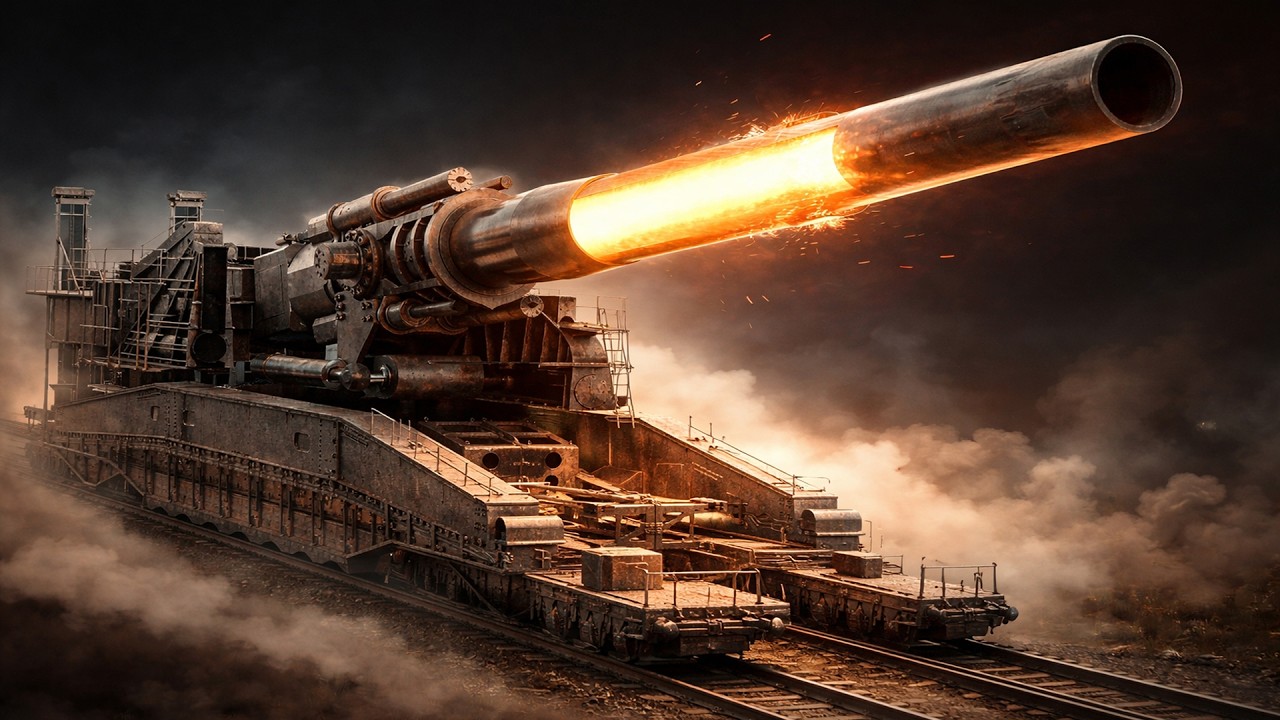 The Largest Gun Ever Built… and It Was Almost Useless