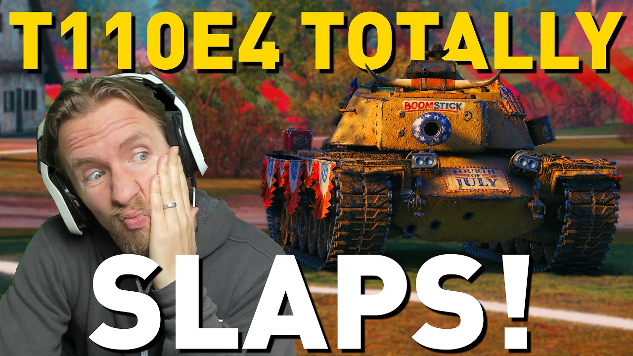 Why the T110E4 absolutely SLAPS in World of Tanks!
