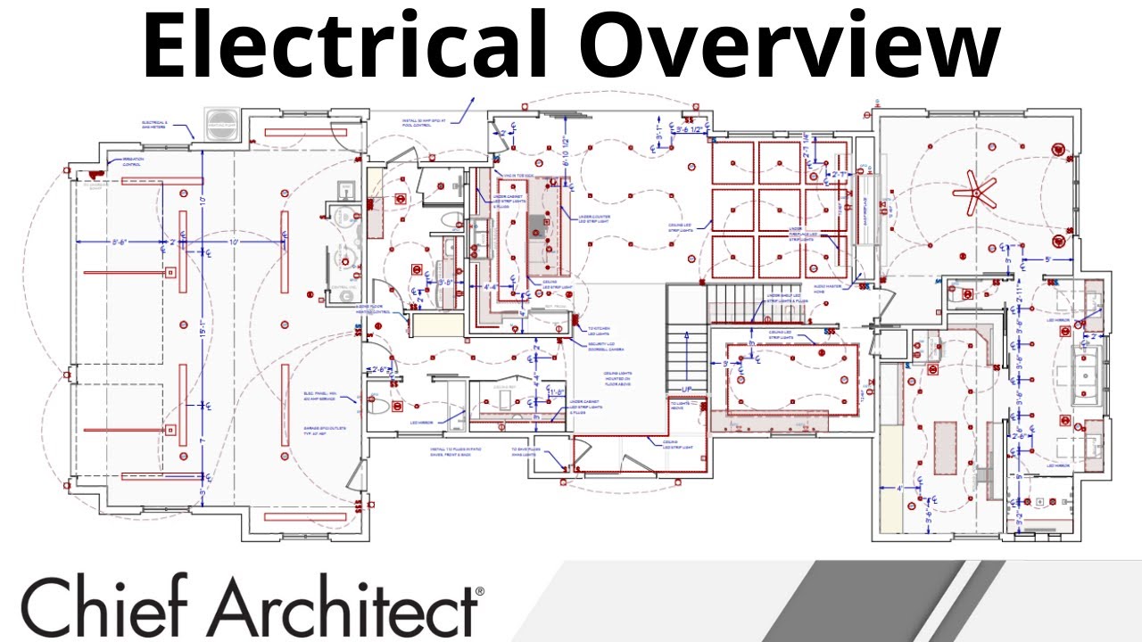 Making an Electrical Plan with Residential Design Software