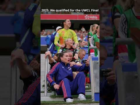 Arsenal women's inspiring uwcl story #uwcl #arsenalwomenfc #coyg🔴⚪️ #alessiarusso #cloekelly