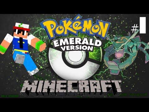 Pokemon Emerald- Minecraft Map!- Hoen Region- Episode #1 Super Cookie!