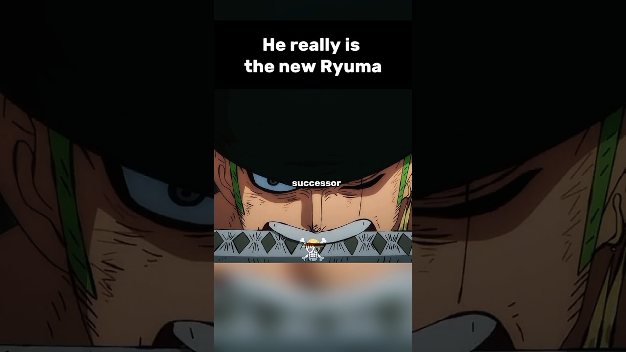Zoro’s secret connection to Ryuma ⚔️ #onepiece #shorts