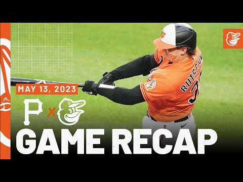 Pirates vs. Orioles Game Recap (5/13/23) | MLB Highlights | Baltimore Orioles