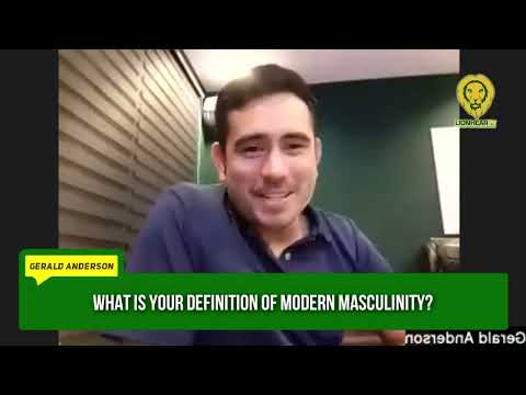 Gerald Anderson defines what it means to be a man in today’s world