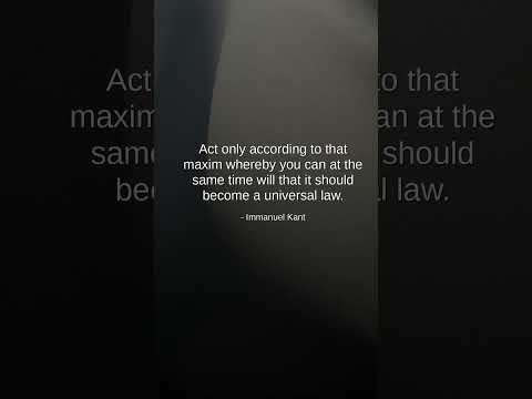 Quote from Immanuel Kant